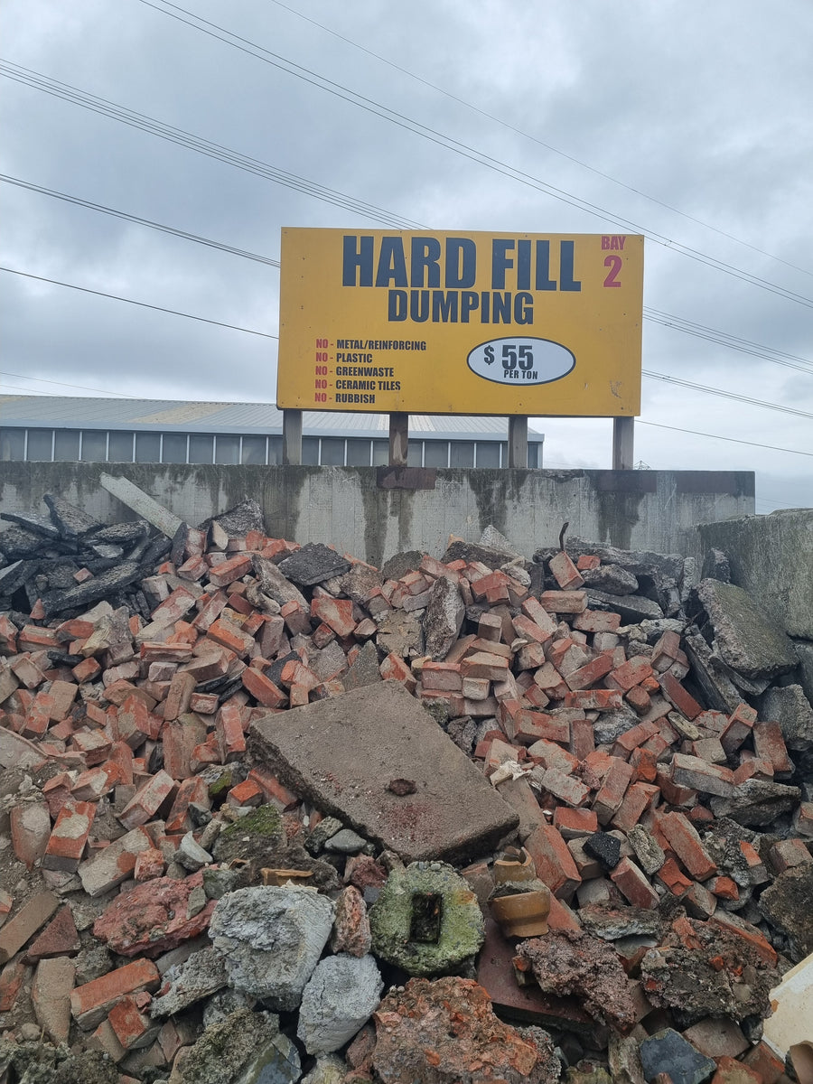 Hard Fill Dumping – Dyers Road Landscape & Hire
