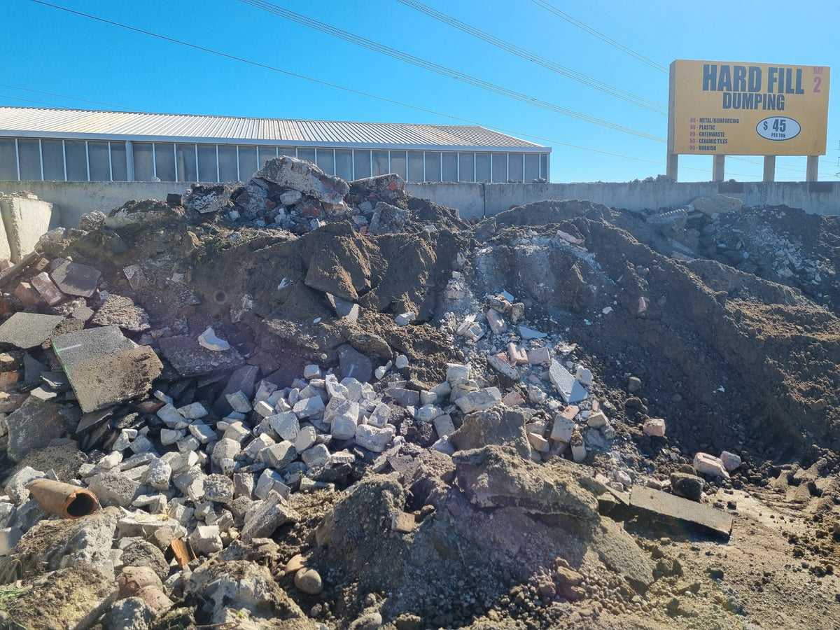 Hard Fill Dumping – Dyers Road Landscape & Hire